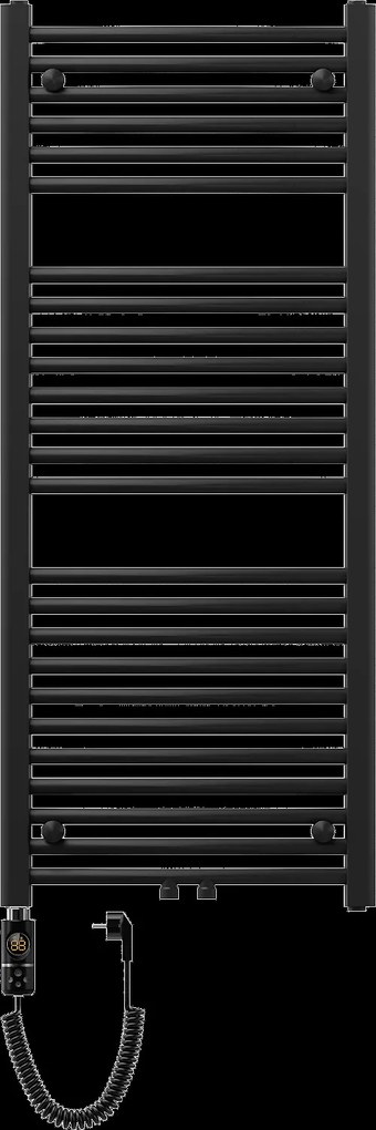 Mexen Ares, elektrické topné těleso 1200x500 mm + topná tyč 600 W, černá, W102-1200-500-2600-70