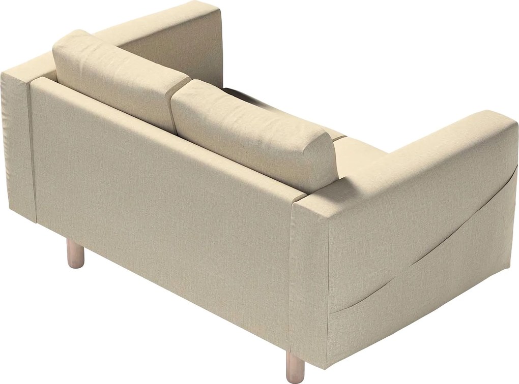 Potah na pohovku IKEA Norsborg 2-místná barva béžová látka pletený vzor