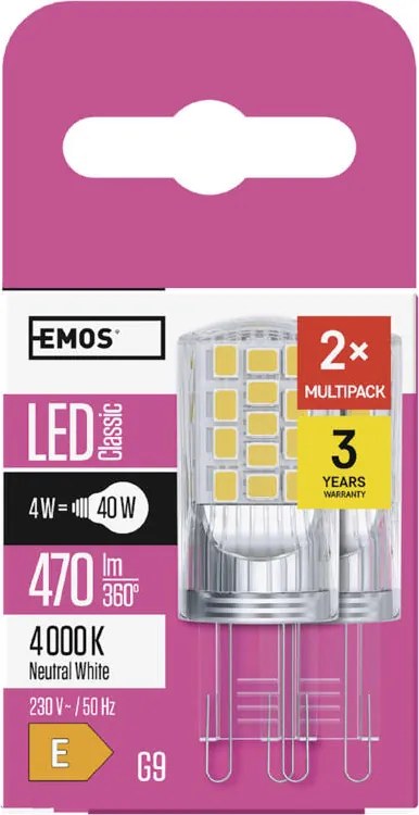 XXXLutz LED ŽÁROVKA G9 - Žárovky - 005710079501