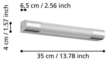 Eglo 98442 - LED Koupelnové osvětlení zrcadla TRAGACETE LED/8W/230V IP44