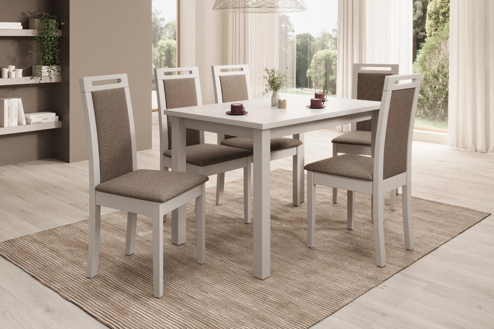 ADRK Furniture Židle Nola VI CH-NOL-VI-W-OP20