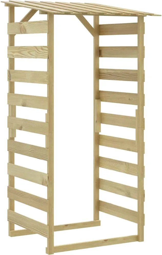 Pergoly se střechou 4 ks 100x90x200 cm impregnovaná borovice 3096650