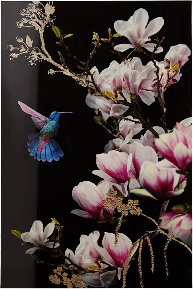 Arthouse Metalický obraz na plátně - Momoka Blossom