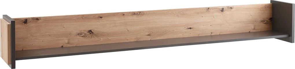 XXXLutz NÁSTĚNNÁ POLICE, dub artisan, 187/26/24 cm Hom`in - Nástěnné police - 000687042303