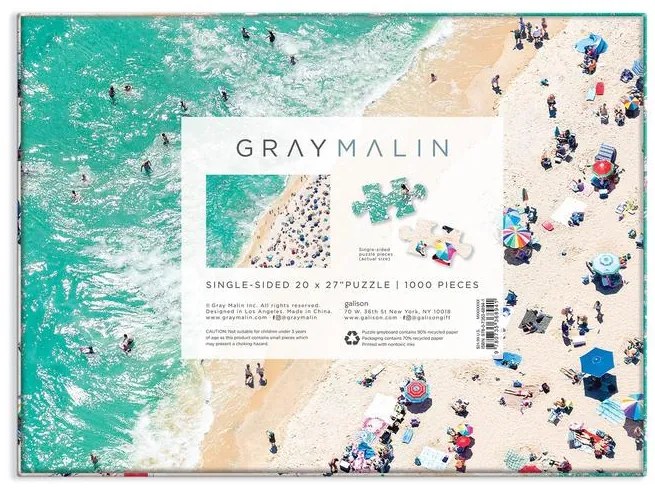 Galison Puzzle Pobřeží Gray Malin 1000 dílků