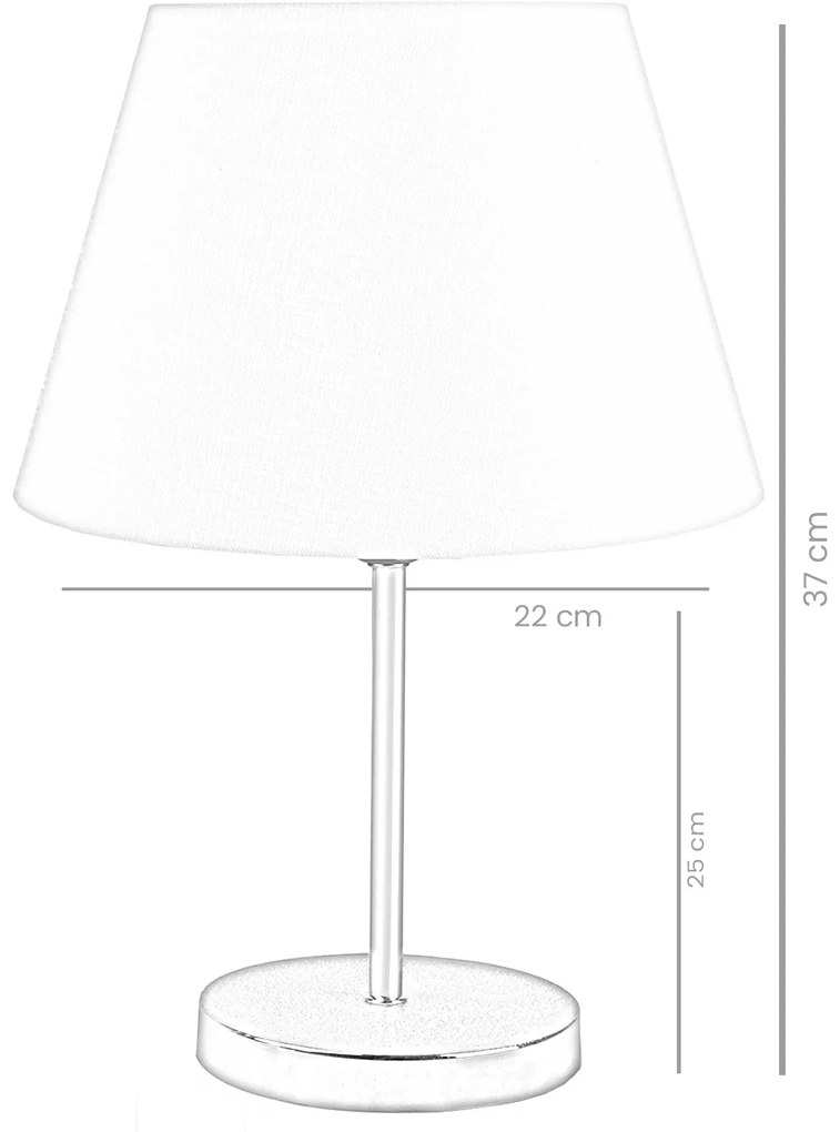 Opviq Stolní lampa AYD - 2339, Krémová