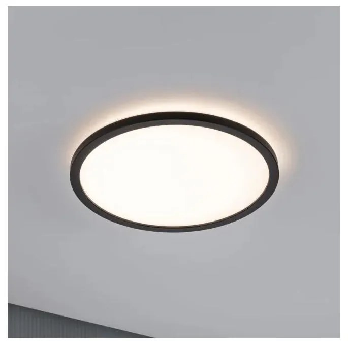 Paulmann 70998 - LED/16W Přisazený panel ATRIA 230V 3000K černá