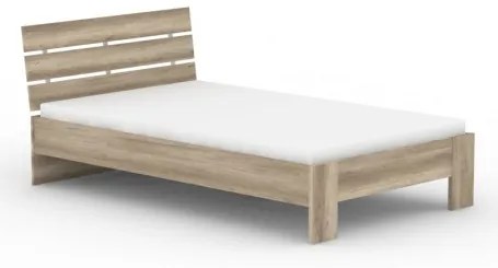 Studentská postel REA Nasťa 120x200cm - dub canyon