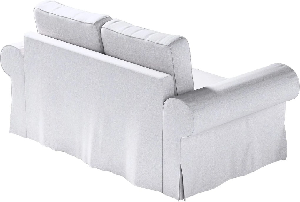 Potah na pohovku IKEA Backabro 2-místná, rozkládací barva šedá látka pletený vzor