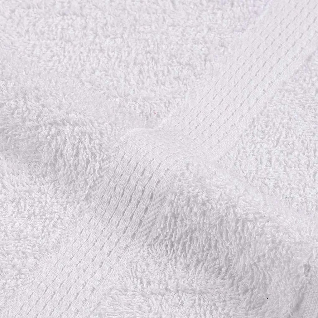 Ručníky pro hosty FROGN 50 ks bílé 30x50 cm 360 g/m² 136648