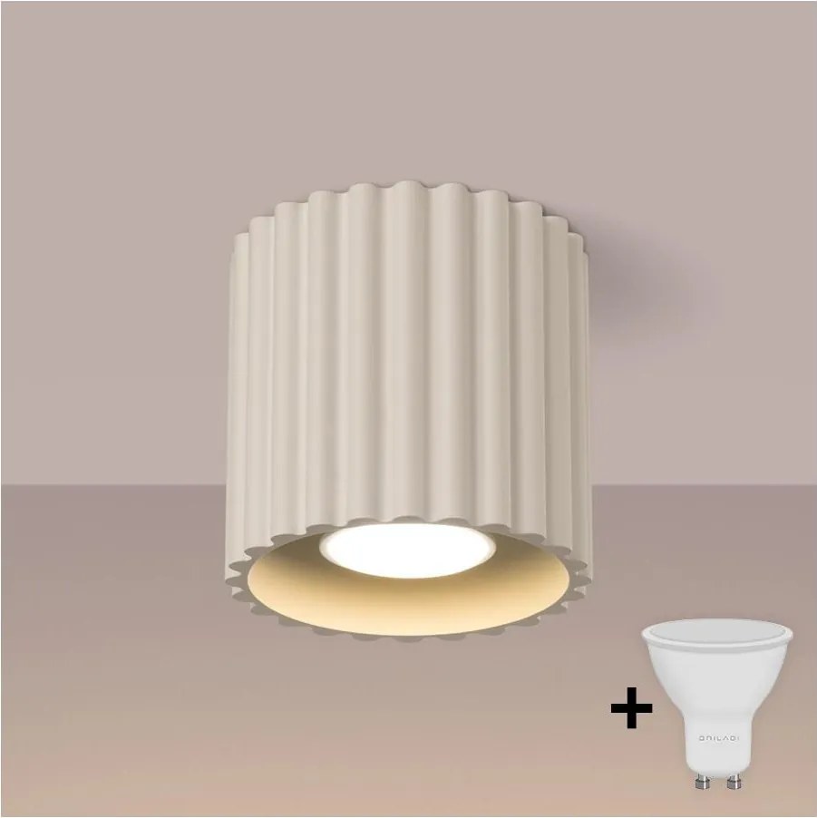 BRILAGI - LED Bodové svítidlo SFERA 1xGU10/10W/230V pr. 10 cm krémová