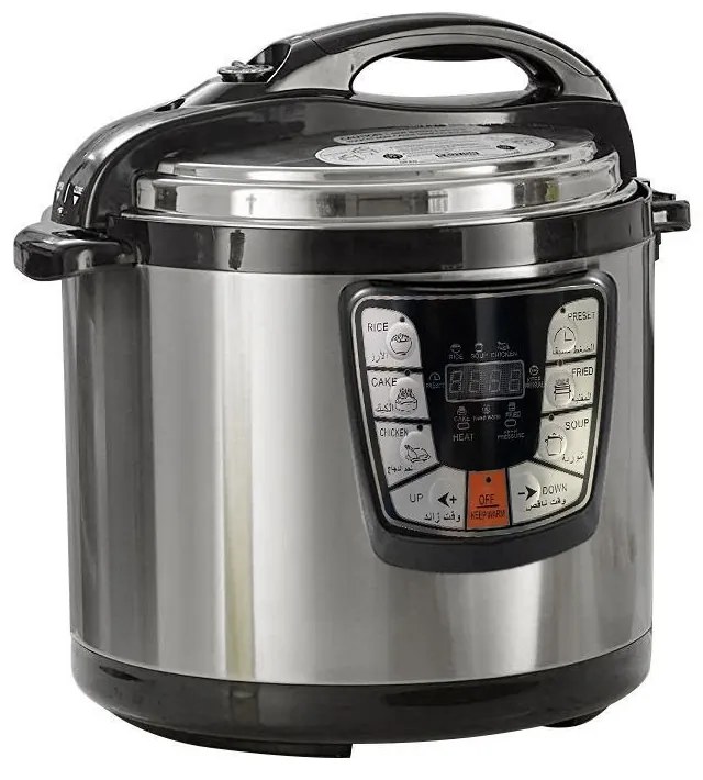 Slow cooker, multifunkční tlakový hrnec, 6L