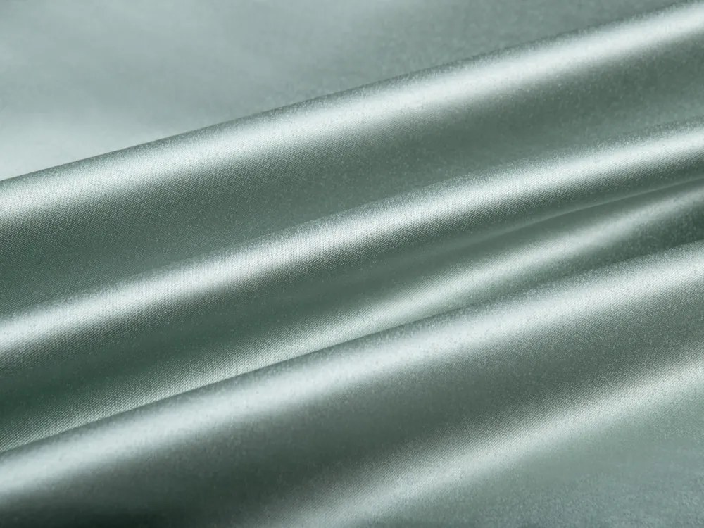 Biante Saténový běhoun na stůl polyesterový Satén LUX-003 Ledově zelený 20x140 cm