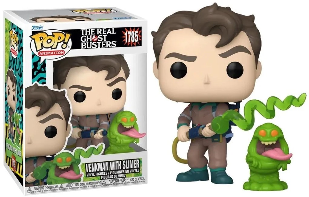 Funko pop! the real ghost busters venkman with slimer 1785