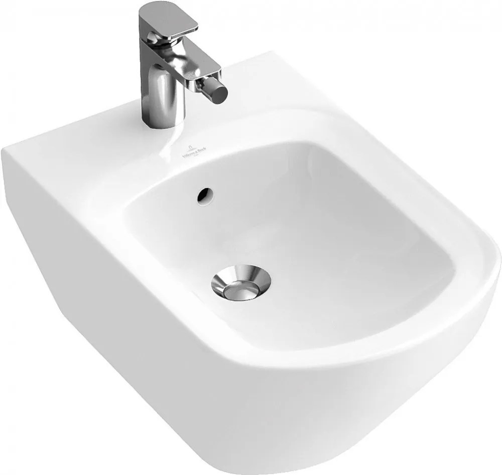 Villeroy&Boch SENTIQUE bidet závěsný, bílá, 54220001