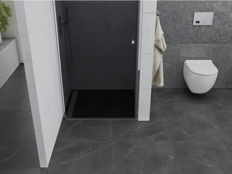 Mexen PRETORIA sprchové dveře ke sprchovému koutu 90 cm, šedé, 852-090-000-01-40