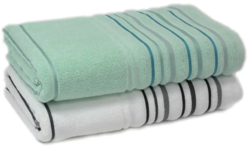 Bavlněný ručník Tao 50x90 cm zelený