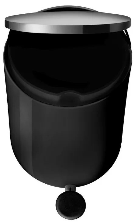 Audo (Menu) Pedálový odpadkový koš 4 l, black