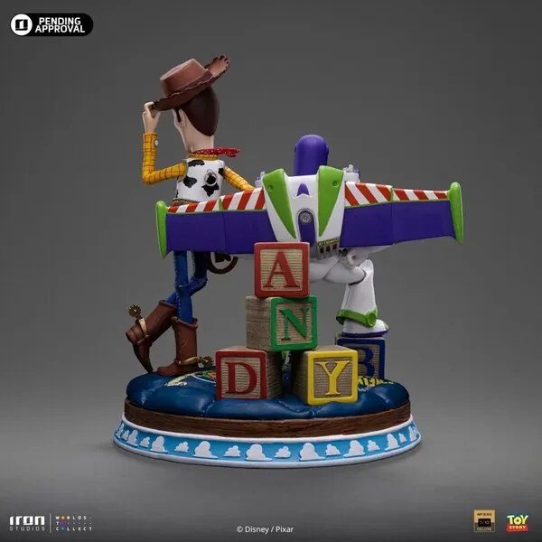 Soška Iron Studios Toy Story - Buzz and Woody 20 cm