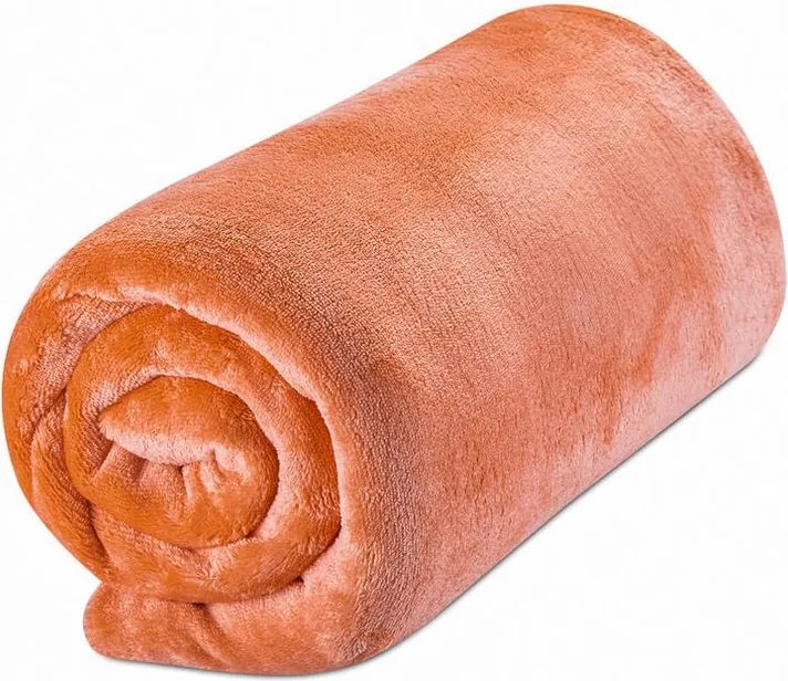 Napínací prostěradlo mikroplyš korálové