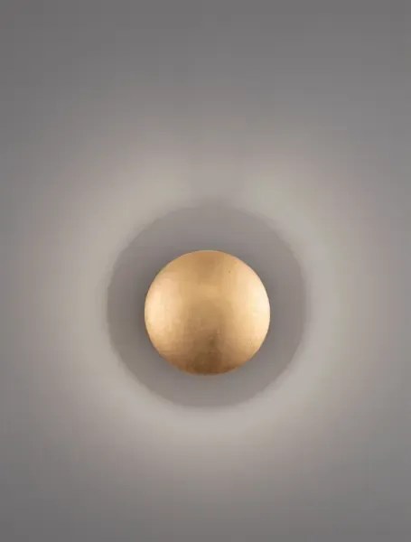 Designové nástěnné svítidlo Solei zlatá