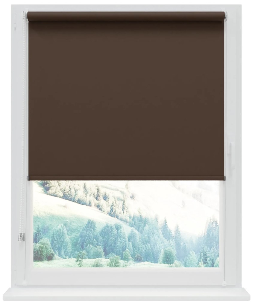 Klasická Roleta Mini neinvazivní Wenge 112x220 cm