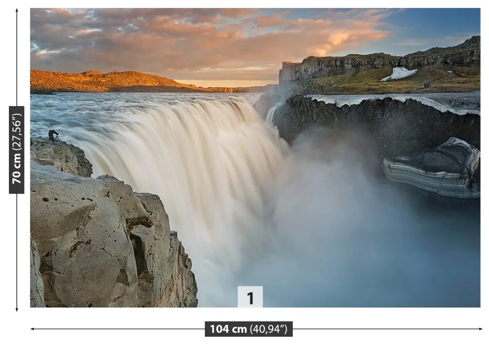 Fototapeta Vodopád Dettifoss 104x70