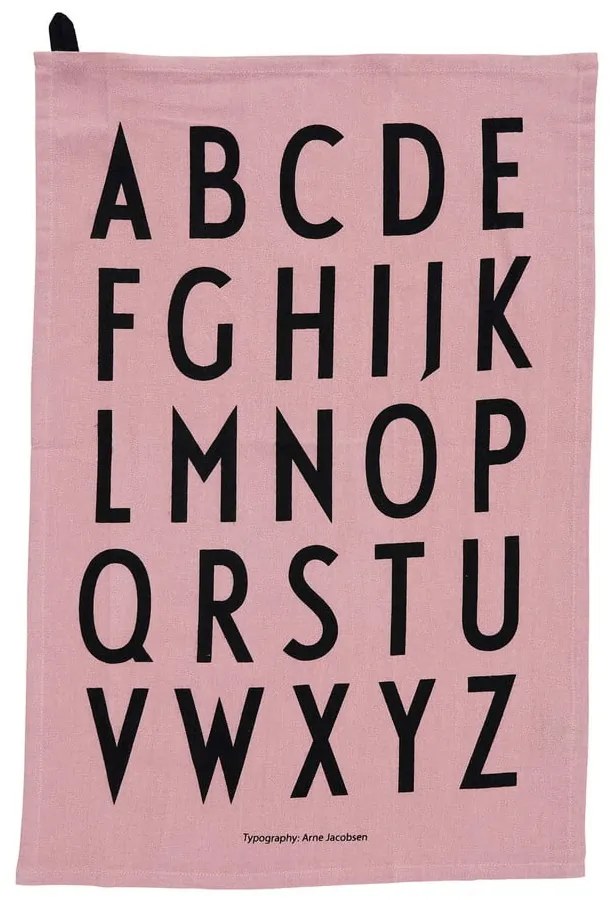 Bavlněné utěrky v sadě 2 ks 40x60 cm – Design Letters