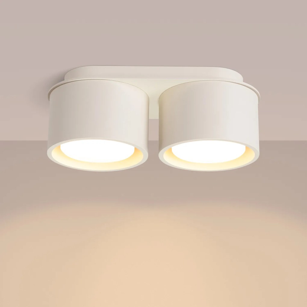 Sollux Lighting Stropní svítidlo MODO 2 béžové GX53