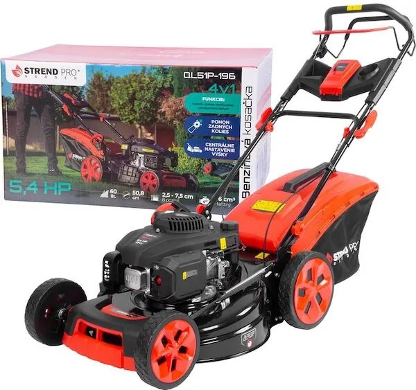 Výrobce: Strend Pro Garden Strend Pro Garden 111826 Sekačka Strend Pro QL51P-196, benzín, 4,0 kW, záběr 50,8 cm, s podvozkem, LONCIN