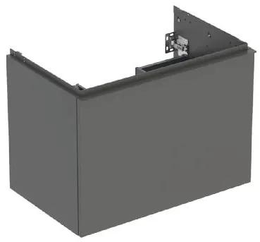 Geberit Acanto - Umyvadlová skříňka, 74x54x48 cm, 1 zásuvka, lávová 503.004.JK.1