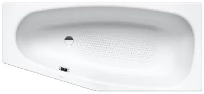Kaldewei Advantage - Asymetrická vana Mini levá 832, 157x75/50 cm, celoplošný antislip, Perl-Effekt, bílá 224834013001