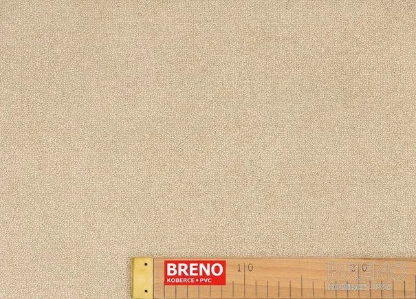 Breno Metrážový koberec NOBLE 72 béžový, šíře 400 cm, Béžová