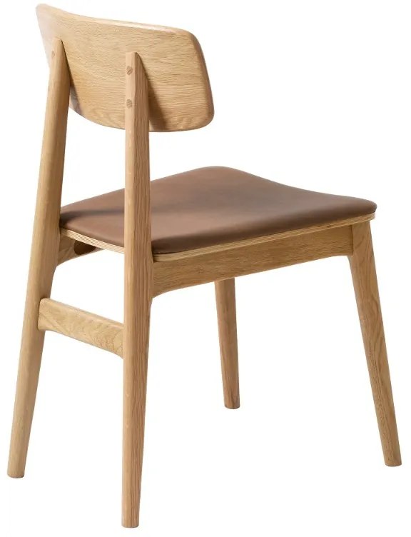 Designová jídelní židle Harper II přírodní