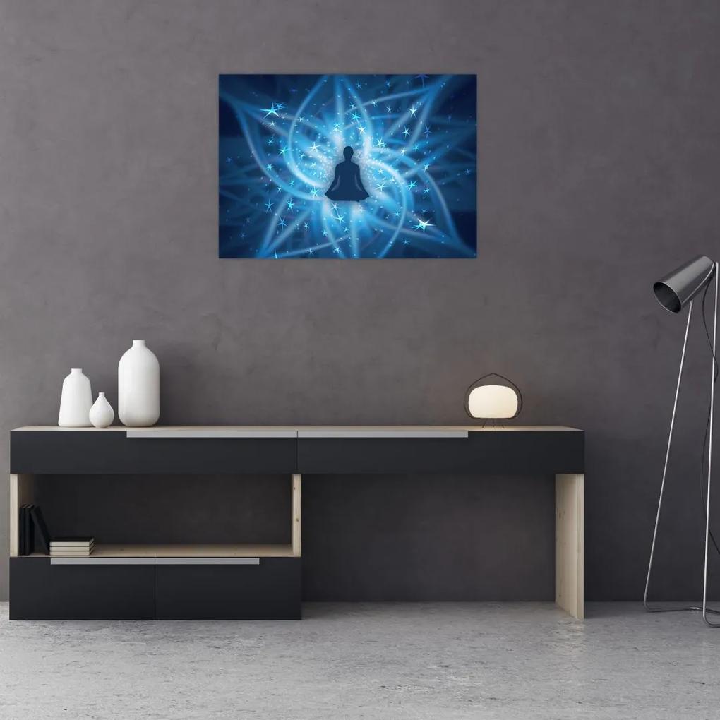 Skleněný obraz - Spirituální energie (70x50 cm)