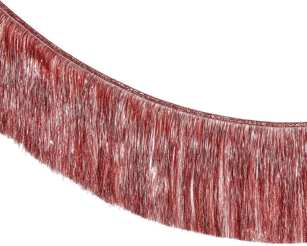 BANNER DAY Girlanda z třásní 2 m - růžová