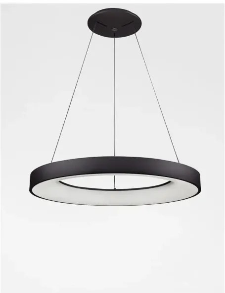LED lustr Rando Smart 60 černé