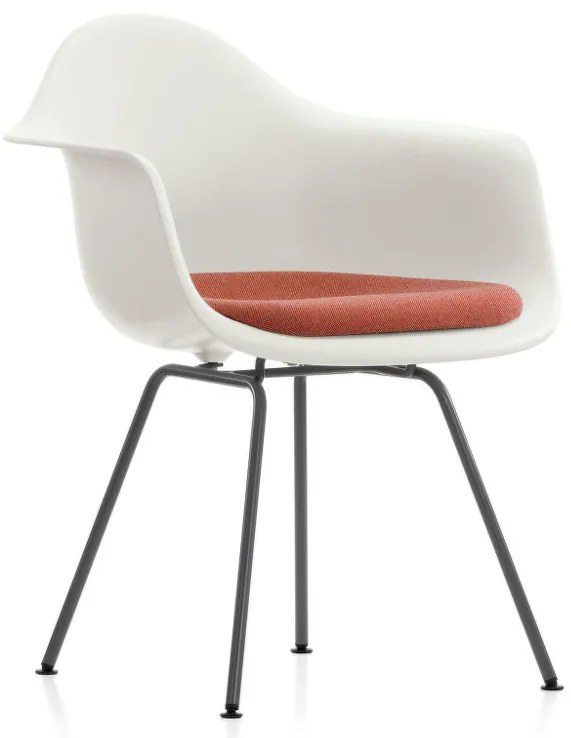 Židle Eames DAX, polstrovaný sedák Vitra
