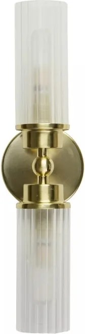 Searchlight 29982SB Dvojité nástěnné svítidlo IMPERIAL zlaté IP44