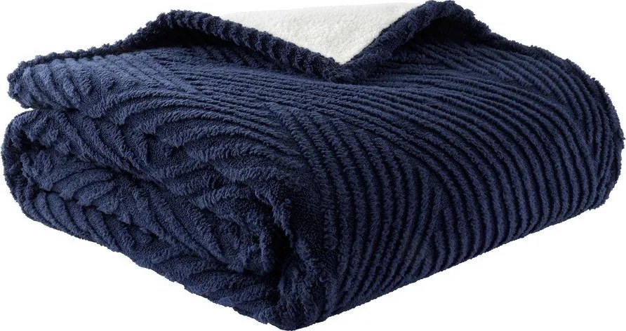 Tmavě modrý přehoz 230x220 cm Heat Buddy Super Thermal – Catherine Lansfield