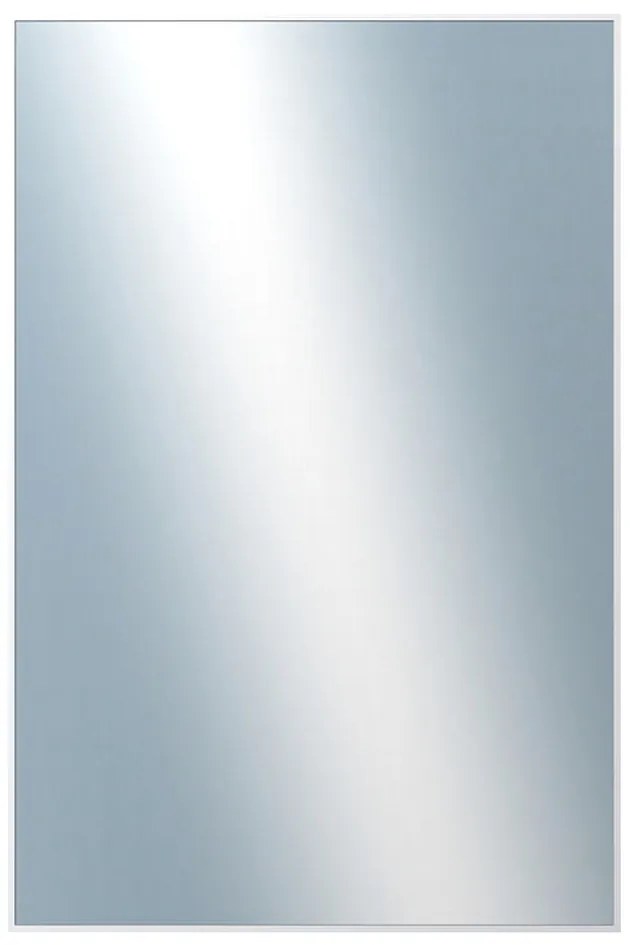 DANTIK - Zarámované zrcadlo - rozměr s rámem cca 80x120 cm z lišty Hliník bílá | P03-027 (7003027)