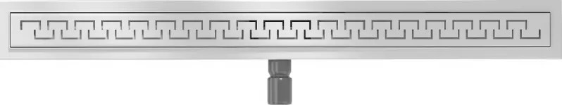 Mexen Flat nerezový sprchový žlab 90 cm vzor M15, 1024090-15