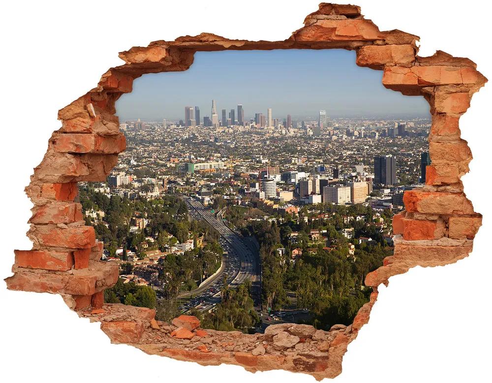 Wallmuralia Fototapeta díra na zeď 3D Los Angeles 90x70 cm