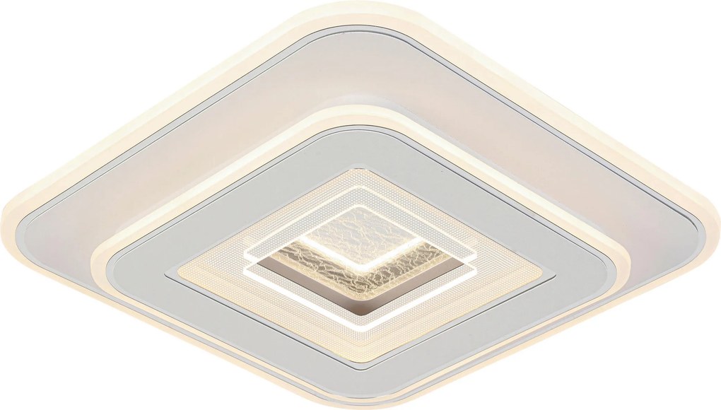 XXXLutz STROPNÍ LED SVÍTIDLO, 35/35/6 cm Novel - Stropní svítidla - 008227164602
