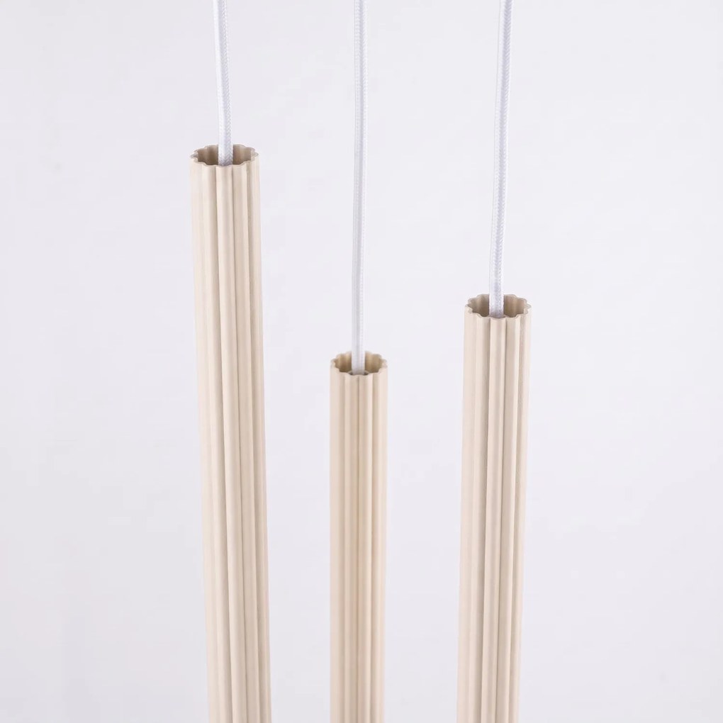 Sollux Lighting Závěsné svítidlo ARCHE 3P béžové