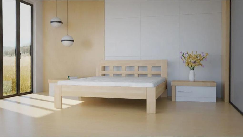 MRAVA, s.r.o. Jednolůžková postel DELANNA ROZMĚR: 100 x 200 cm