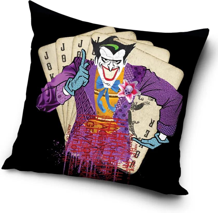 Povlak na polštář Batman Arkham Asylum Joker Agent of Chaos 45x45 cm
