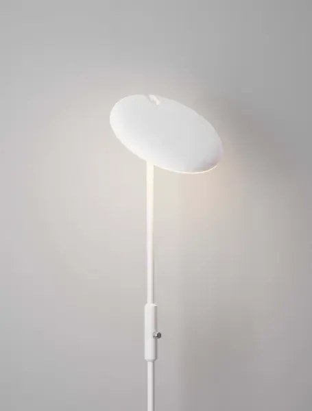 LED stmívatelná bílá stojací lampa Notos