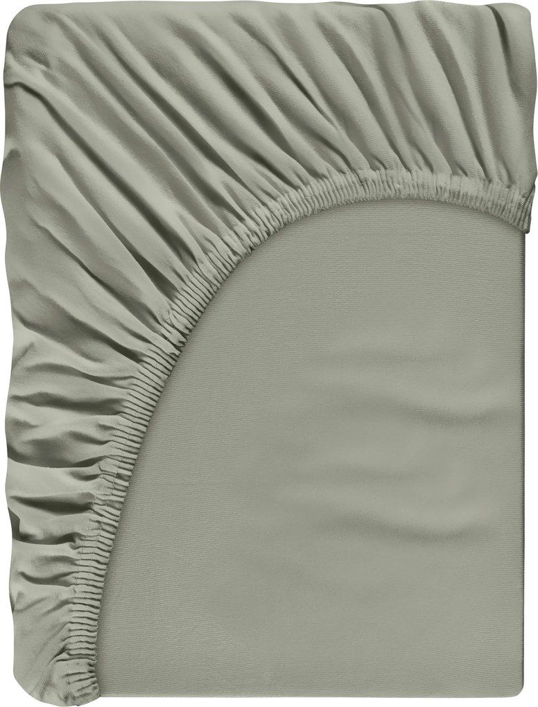 XXXLutz ELASTICKÉ PROSTĚRADLO, šedozelená, 120/220 cm Dieter Knoll - Prostěradla - 004550011803