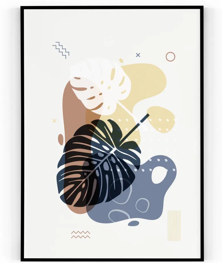 Plakát / Obraz Tropical Pololesklý saténový papír 210 g/m² A4 - 21 x 29,7 cm